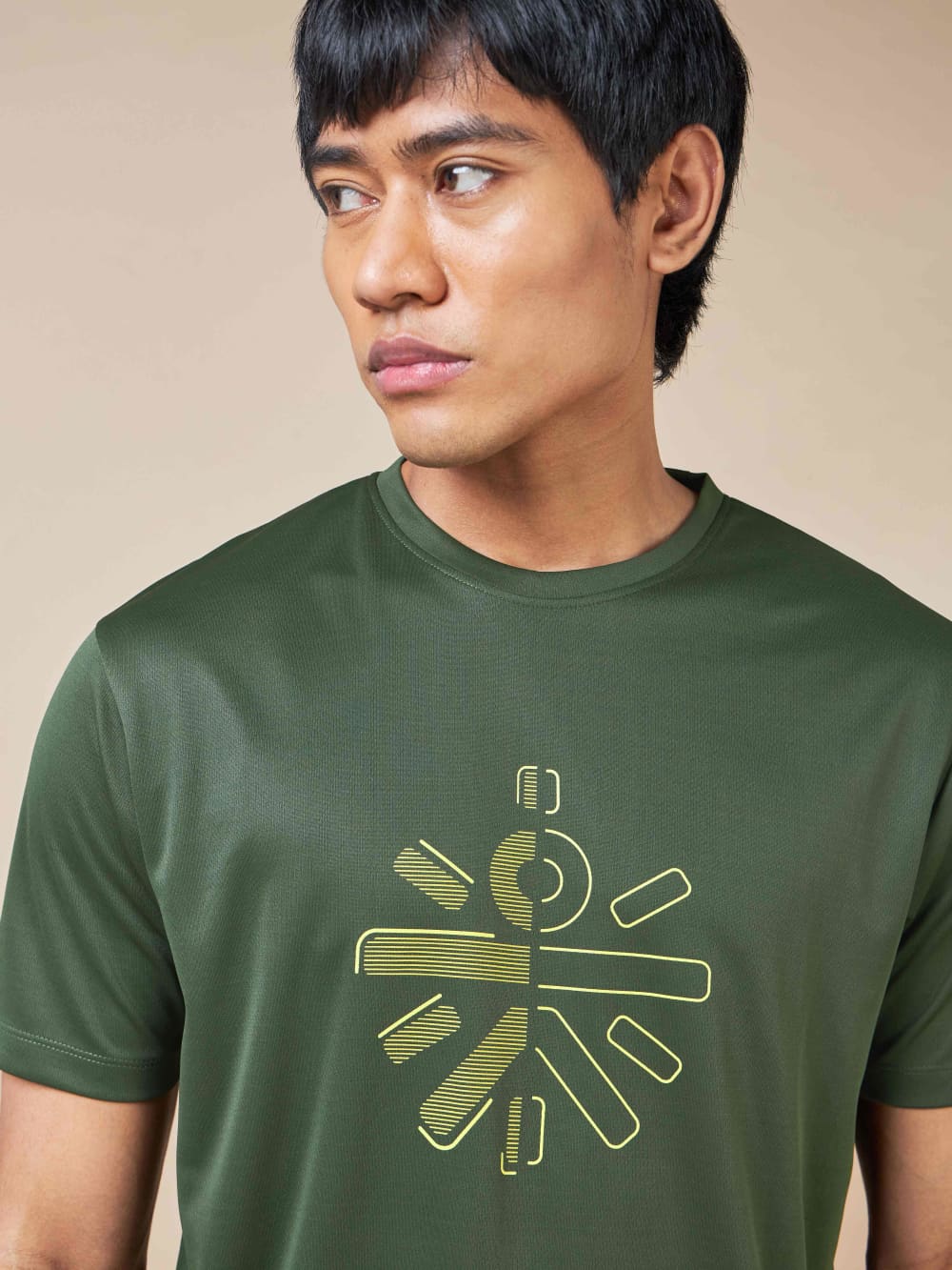 Shop For Typographic Print Active T Shirt Men T Shirts Online In India
